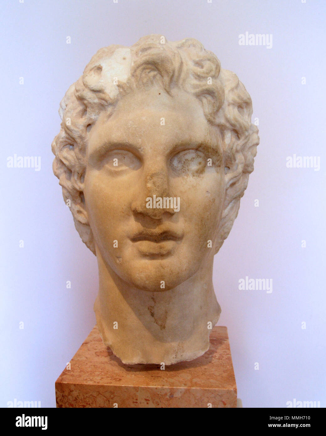 . Français : Portrait d'Alexandre le Grand, œuvre attribuée au ...