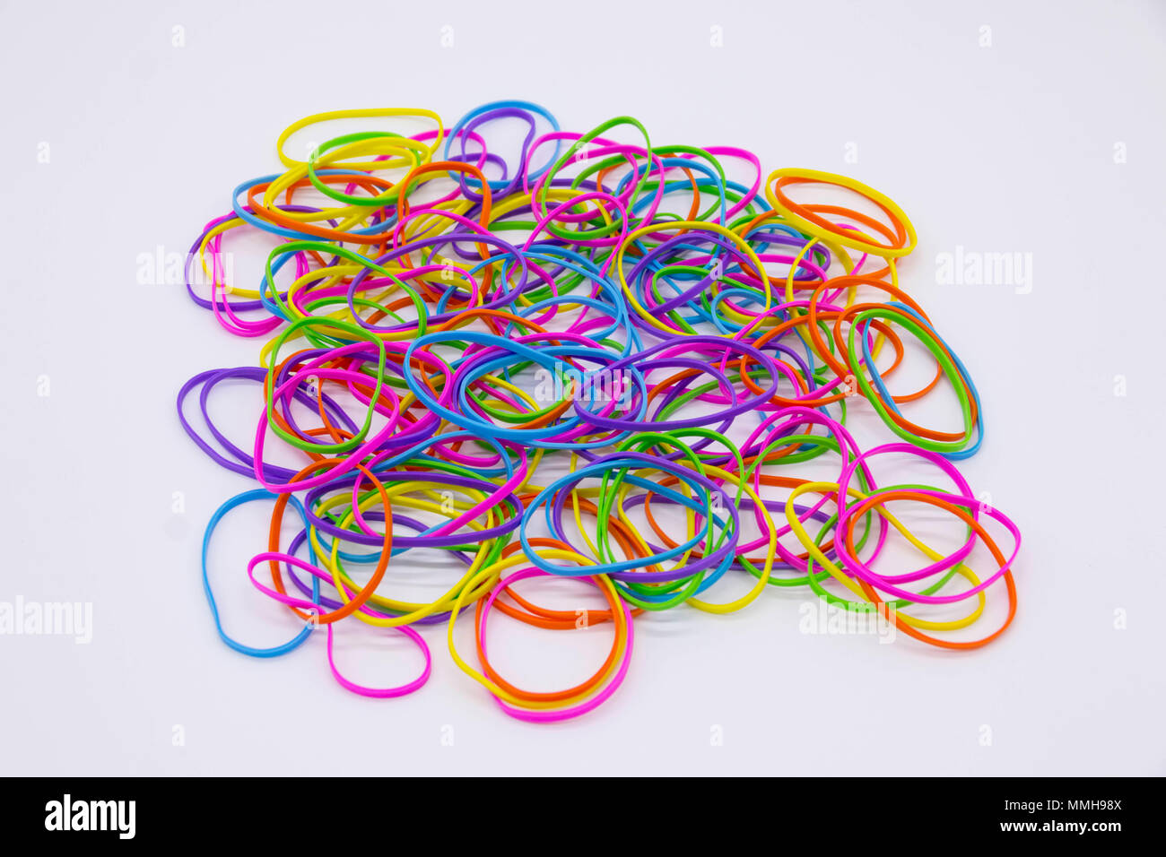 Neon rubber bands hi-res stock photography and images - Alamy