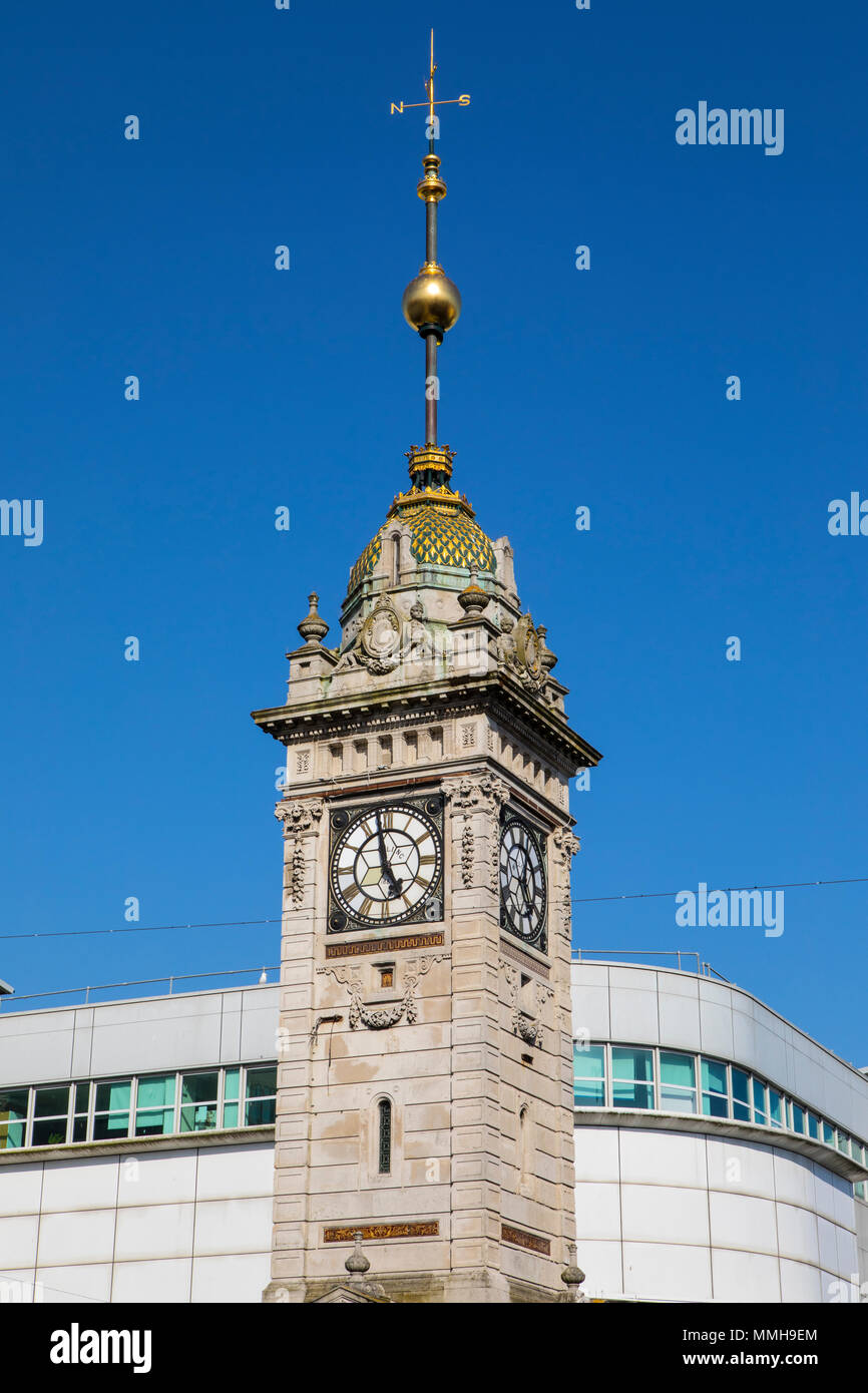 A view of the Clock Tower, also known as the Jubilee Clock Tower ...