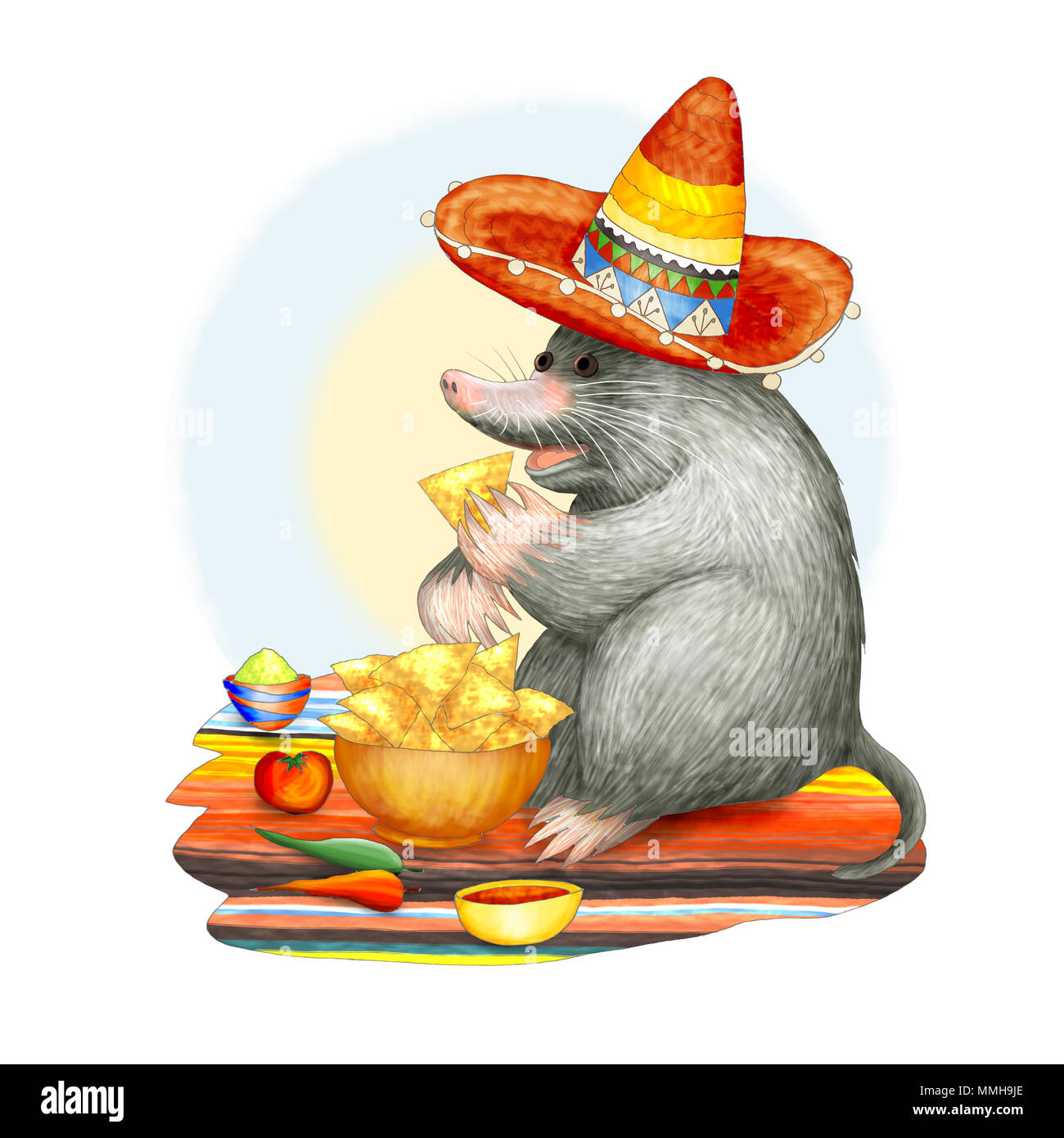 Cartoon Mole High Resolution Stock Photography and Images - Alamy