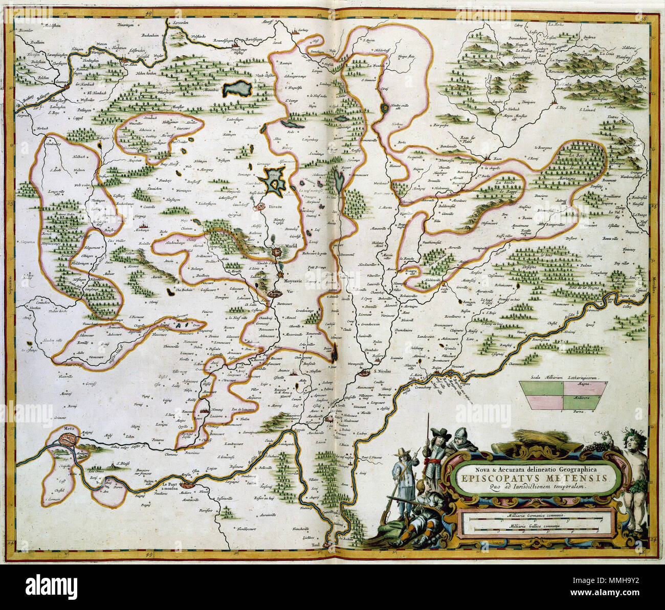 Metz map hi-res stock photography and images - Alamy