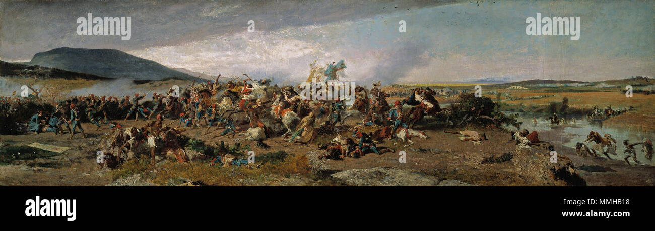The Battle of Wad-Rass. from 1862 until 1863. Fortuny La batalla de Wad ...
