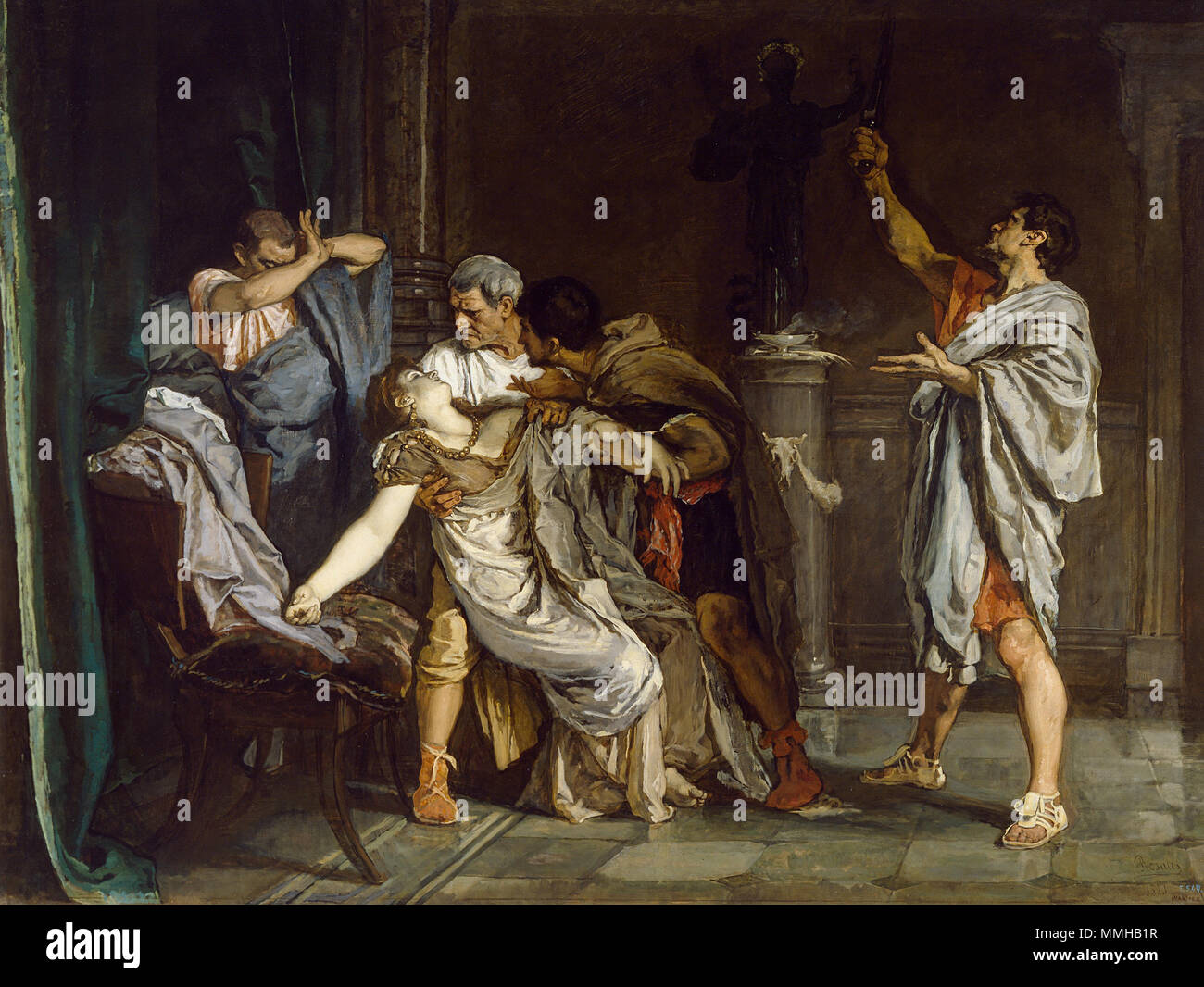 Lucrecia death hi-res stock photography and images - Alamy