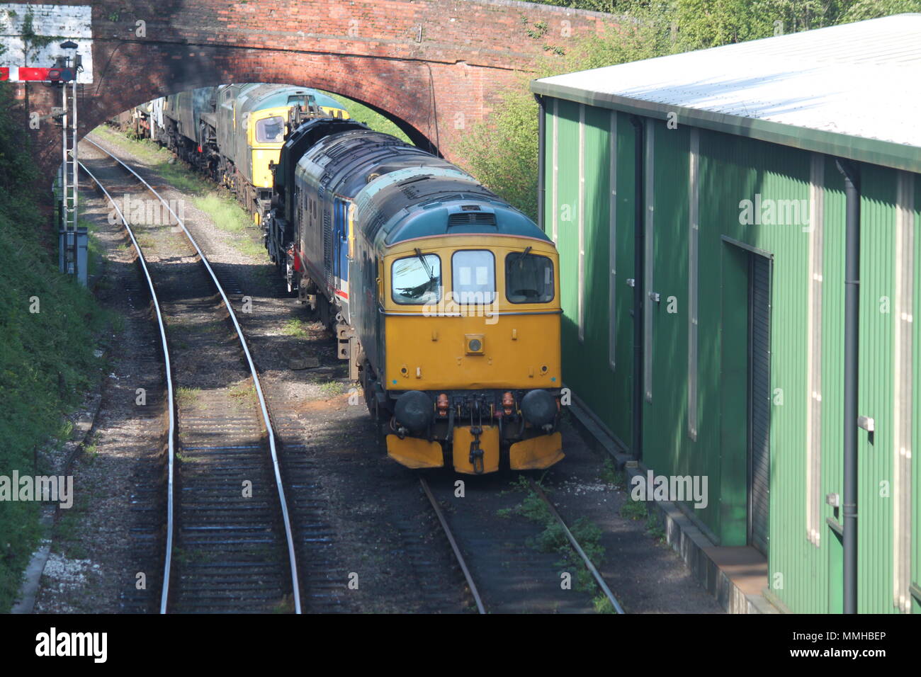 British rail train diesel hi-res stock photography and images - Alamy
