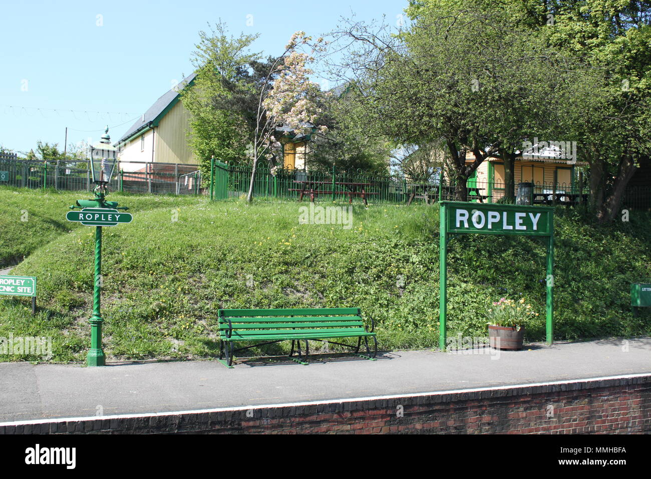 Ropley Station in Hampshire Stock Photo - Alamy