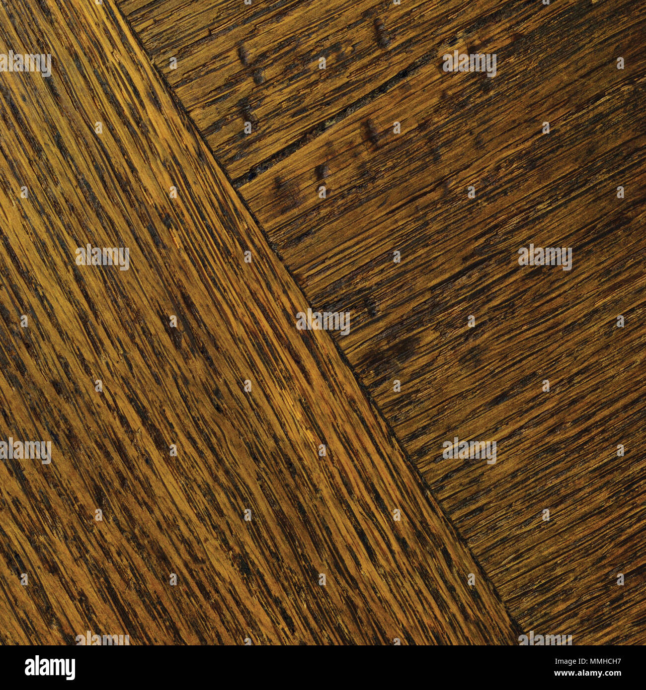 Oak grain veneer texture background, dark black brown natural vertical ...