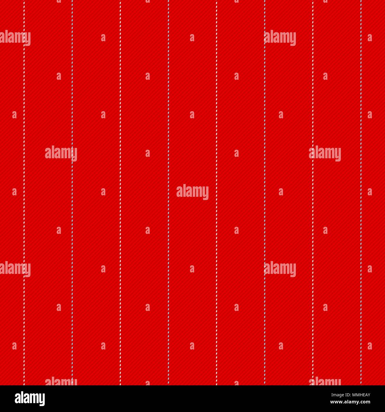 Red seamless fabric texture in line. Vector illustration Stock Vector ...