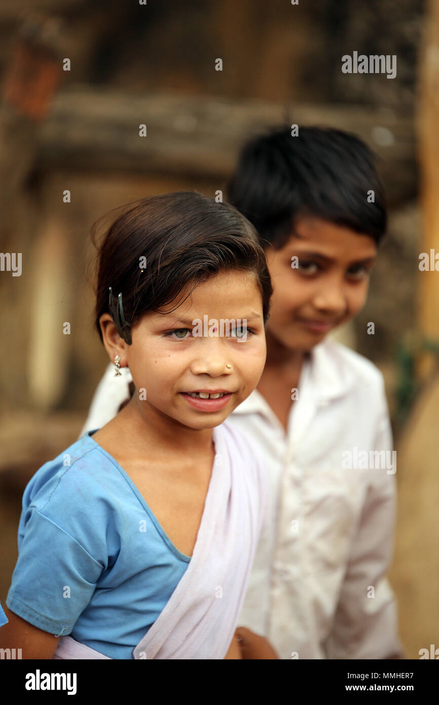 Indian villagers hi-res stock photography and images - Alamy