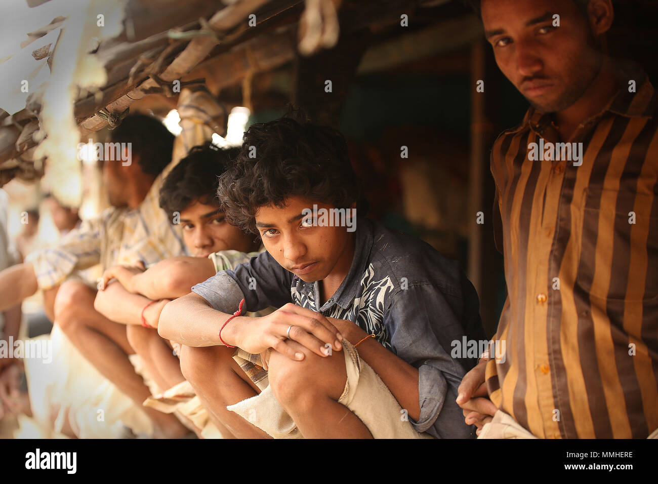 Indian villagers hi-res stock photography and images - Alamy