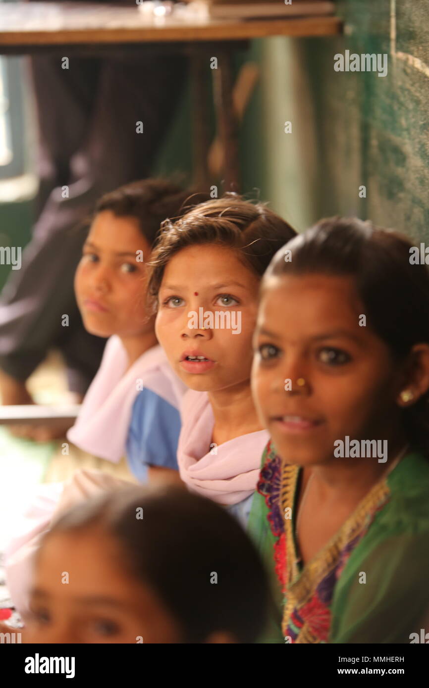 Indian school children hi-res stock photography and images - Alamy