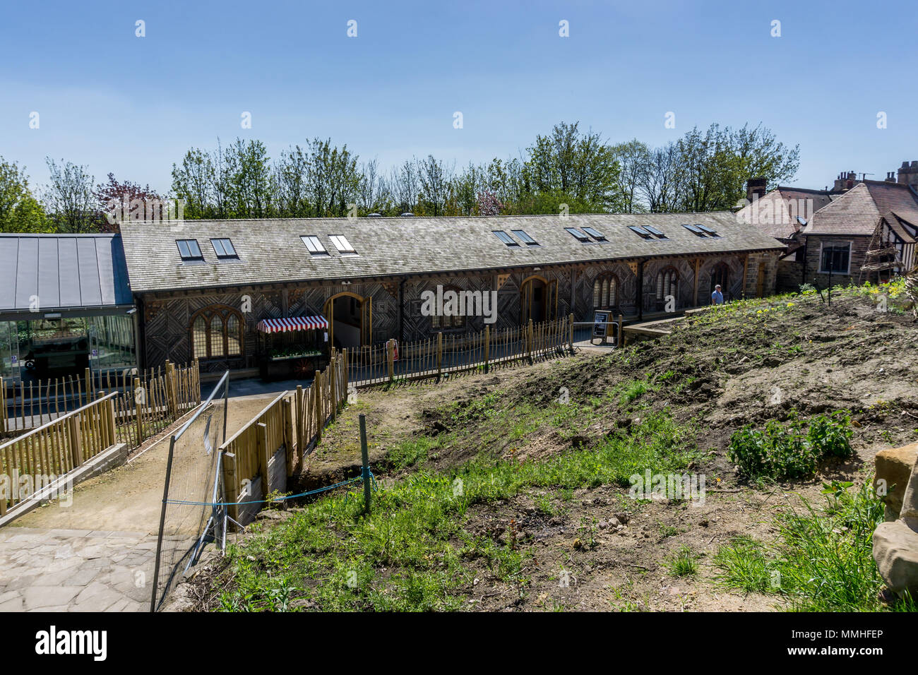 Pontefract castle visitor centre, Pontefract, West Yorkshire, England ...