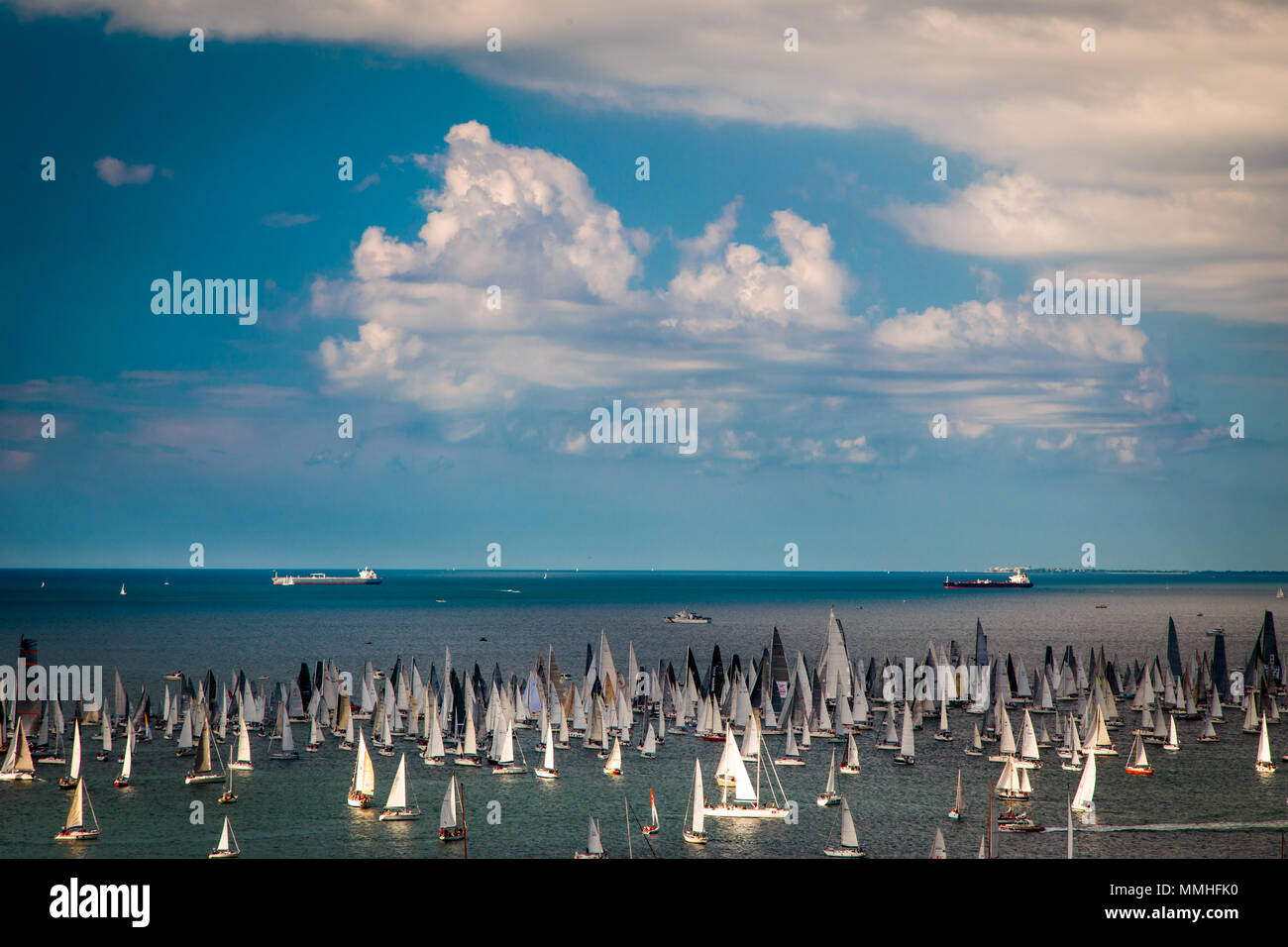 one of the biggest regatta in the world with more than 2100 boats: the ...