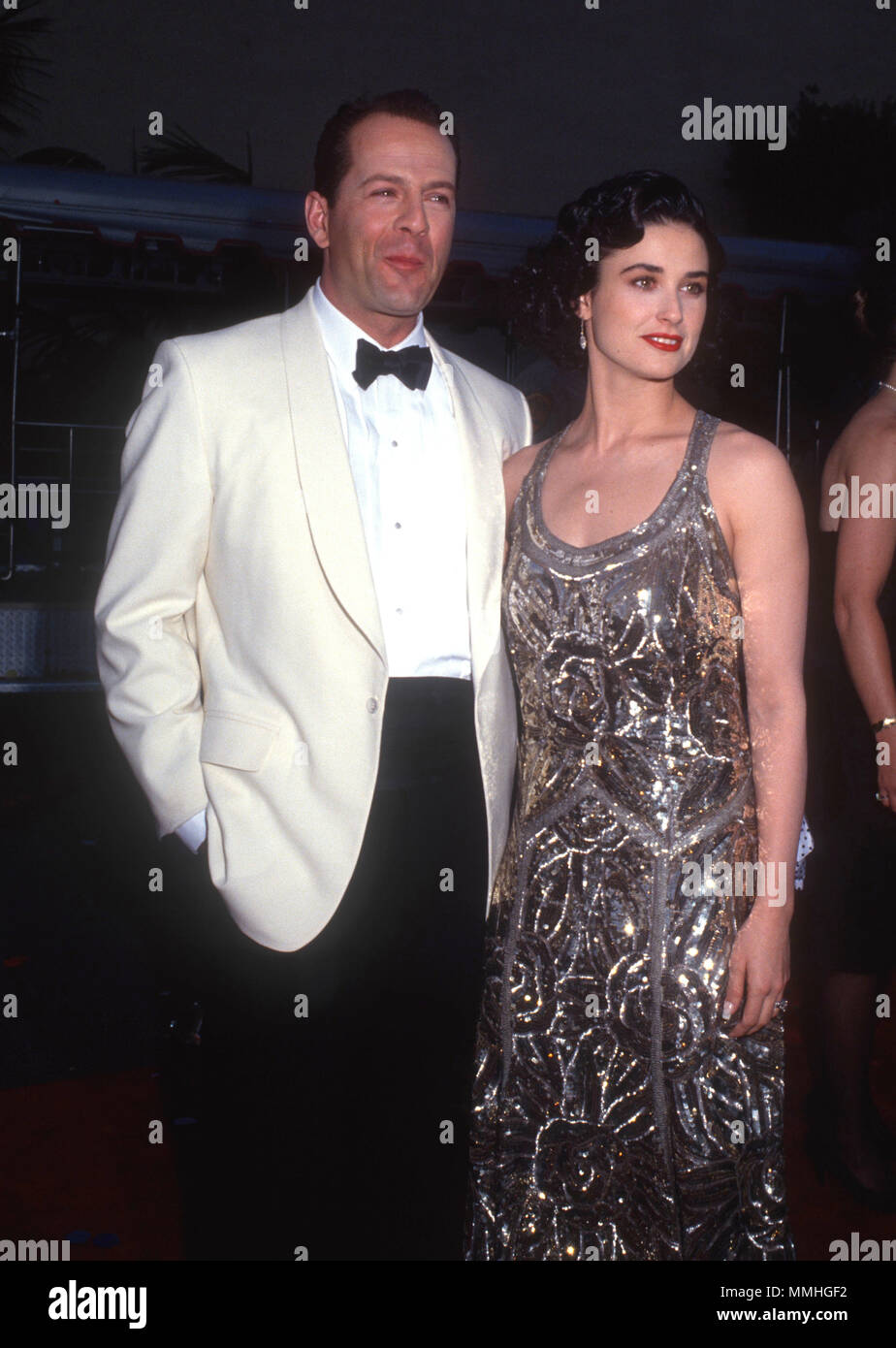 BURBANK, CA - JUNE 02: (L-R) Actor Bruce Willis and actress Demi Moore ...