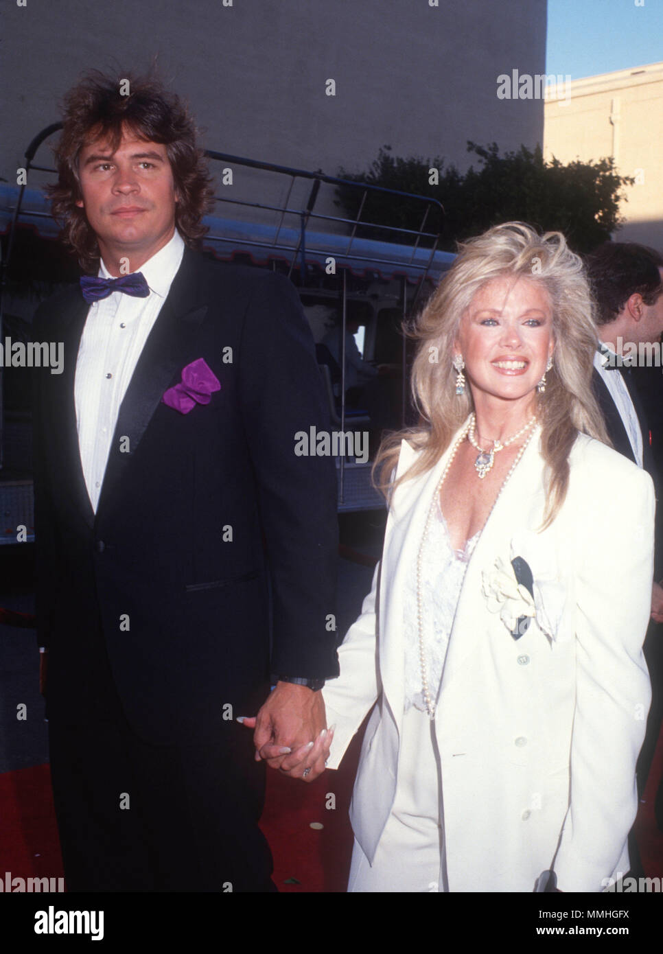 BURBANK, CA - JUNE 02: (L-R) Charles Taylor and Actress Connie Stevens ...