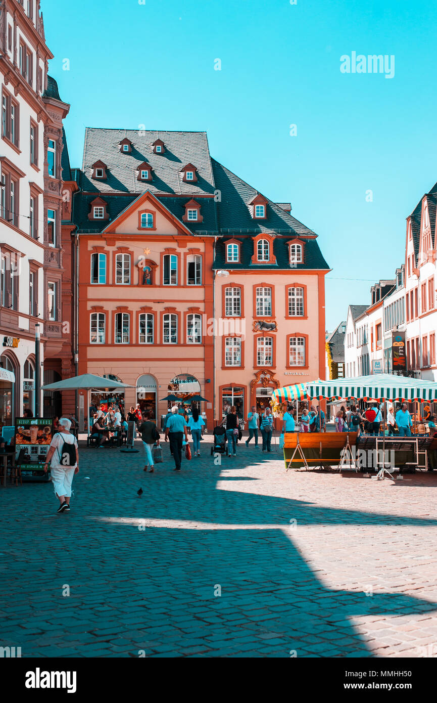 Trier city center, Germany Stock Photo - Alamy
