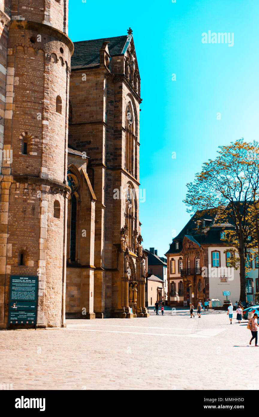 Cathedral of Trier. It is a Roman Catholic church in Trier, Rhineland ...