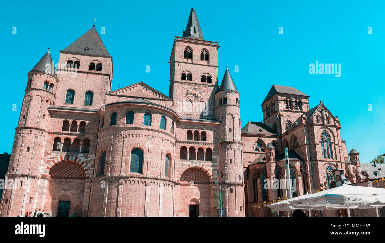 Cathedral of Trier. It is a Roman Catholic church in Trier, Rhineland ...