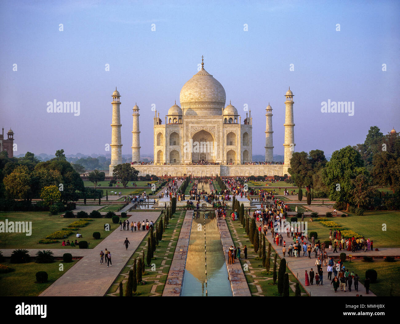 Taj Mahal Aerial View