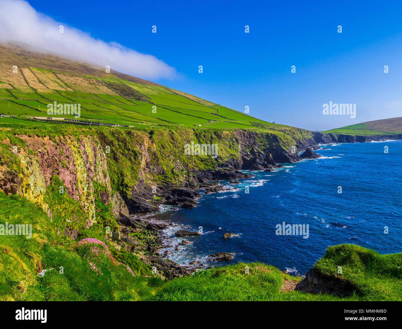 Beautiful Irish west coast at Wild Atlantic way Stock Photo - Alamy