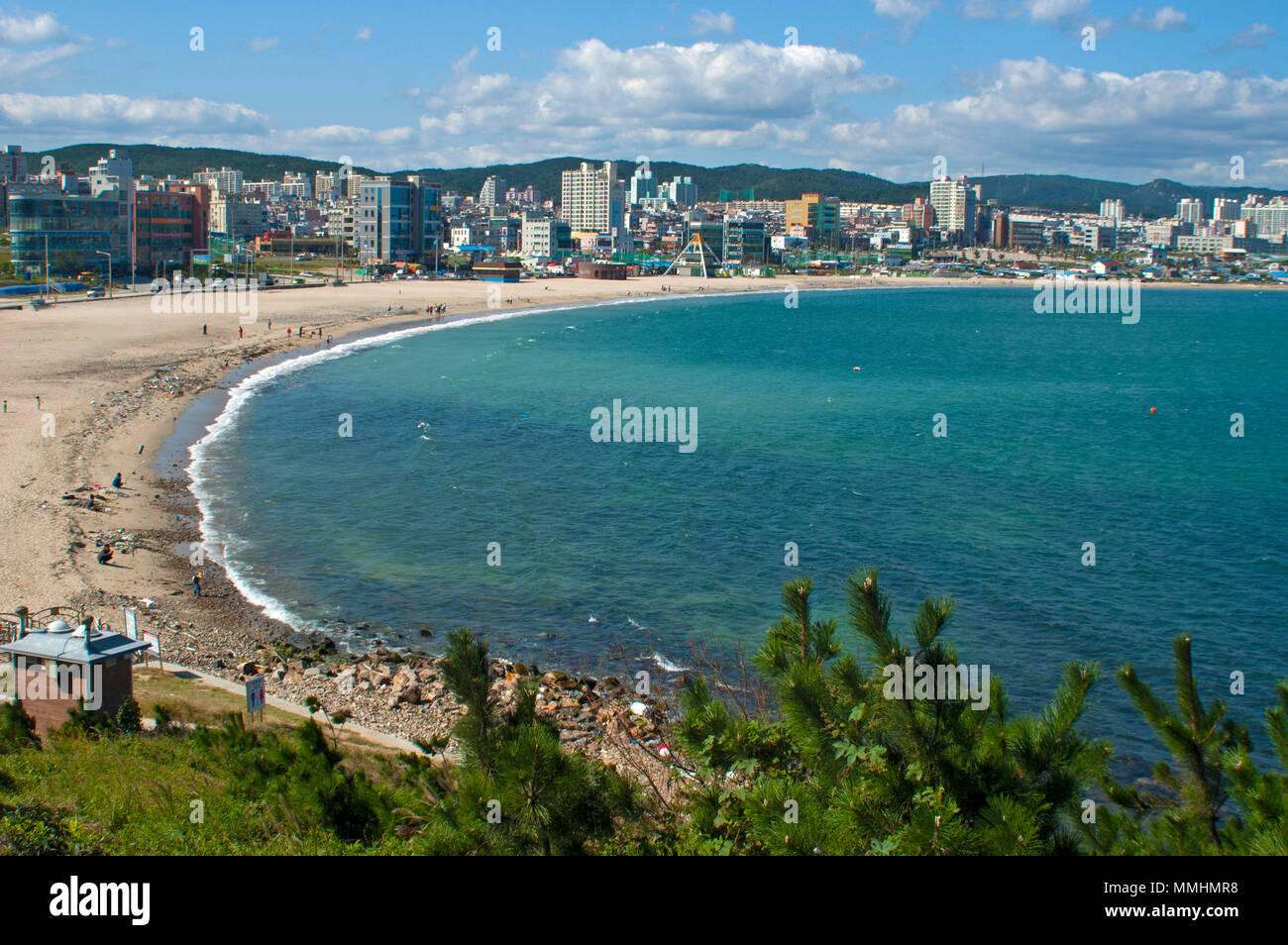 Ilsan Beach, Ulsan, South Korea Stock Photo - Alamy