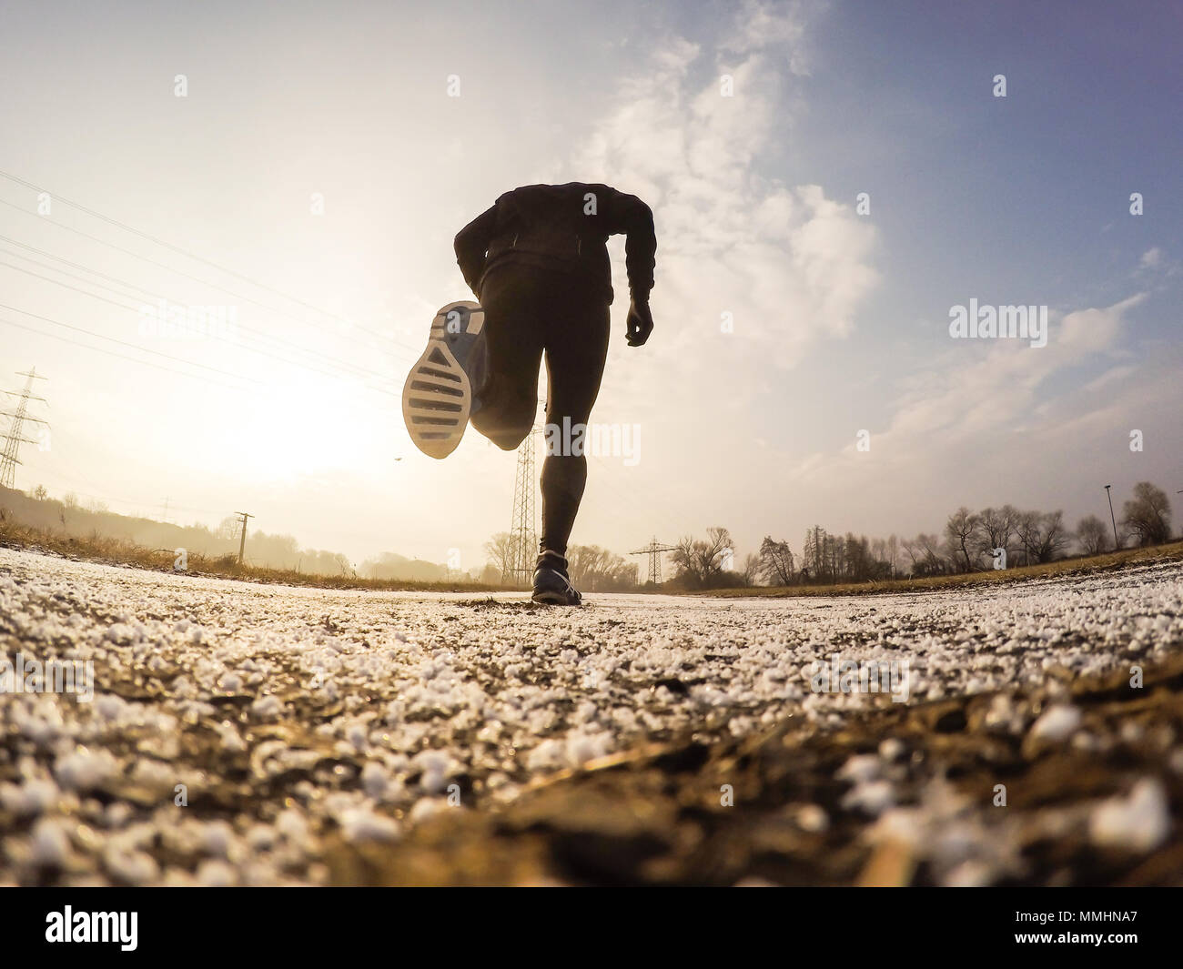 Man running towards camera hi-res stock photography and images - Alamy