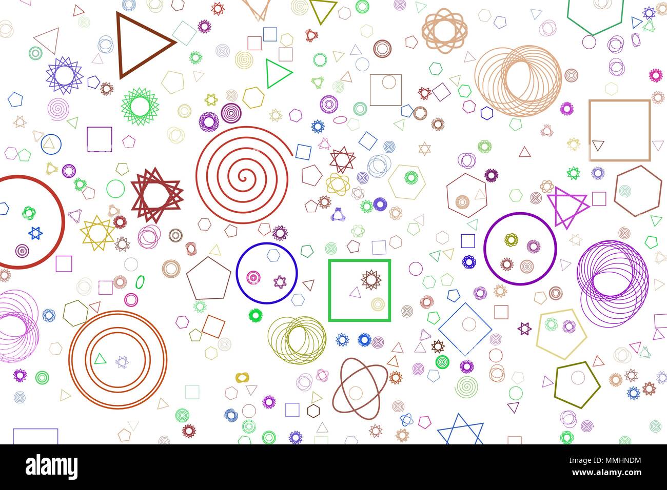 Abstract conceptual mixed pattern. Good for web page, graphic design ...