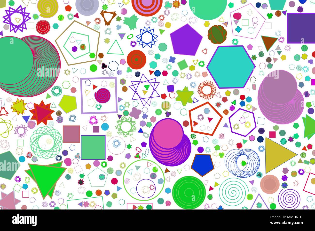 Conceptual background mixed pattern for design. No overlaping. Vector ...