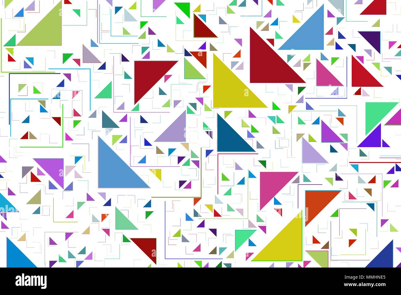 Abstract colored mixed shape pattern. Good for web page, wallpaper ...