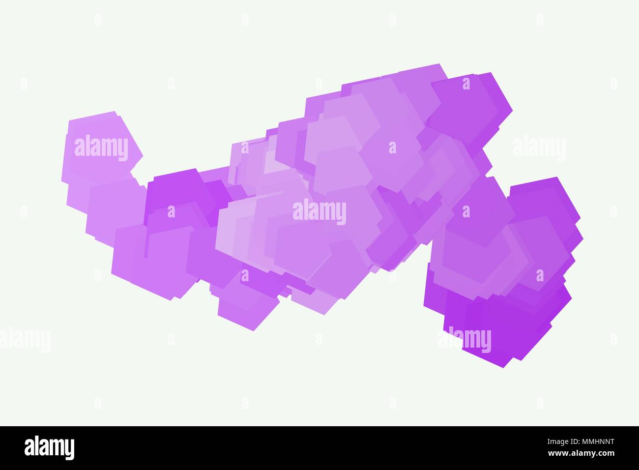 Background abstract pentagon pattern for design. Vector illustration ...