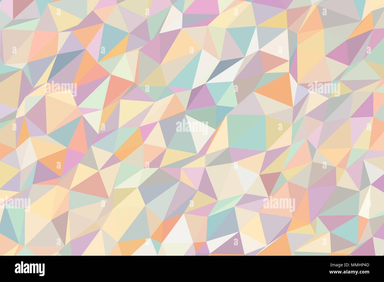 Color abstract triangle strip pattern generative art background. Vector ...