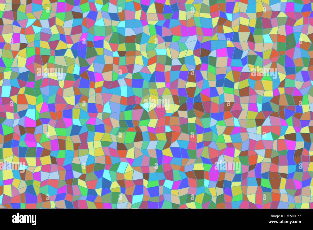 Color abstract rectangle strip pattern generative art background. Vector illustration graphic ...