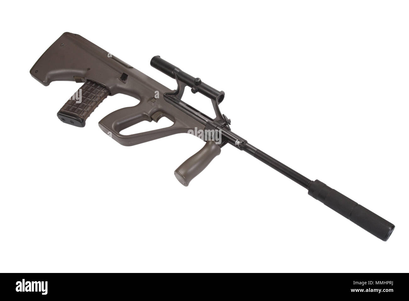 Steyer Aug assault rifle Stock Photo - Alamy