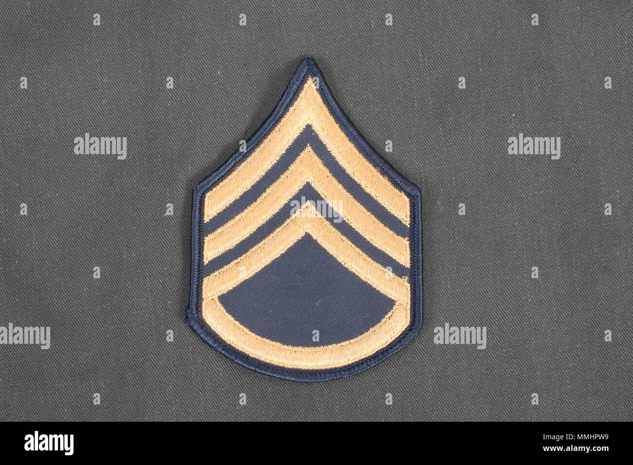 us army uniform sergeant rank patch Stock Photo - Alamy
