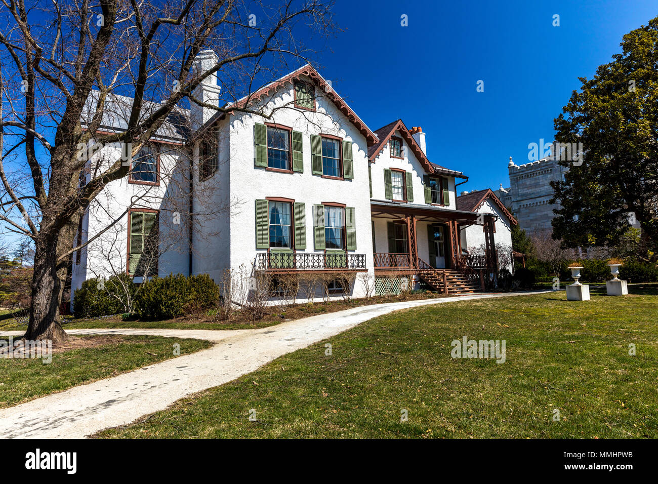 President lincoln's cottage dc hi-res stock photography and images - Alamy