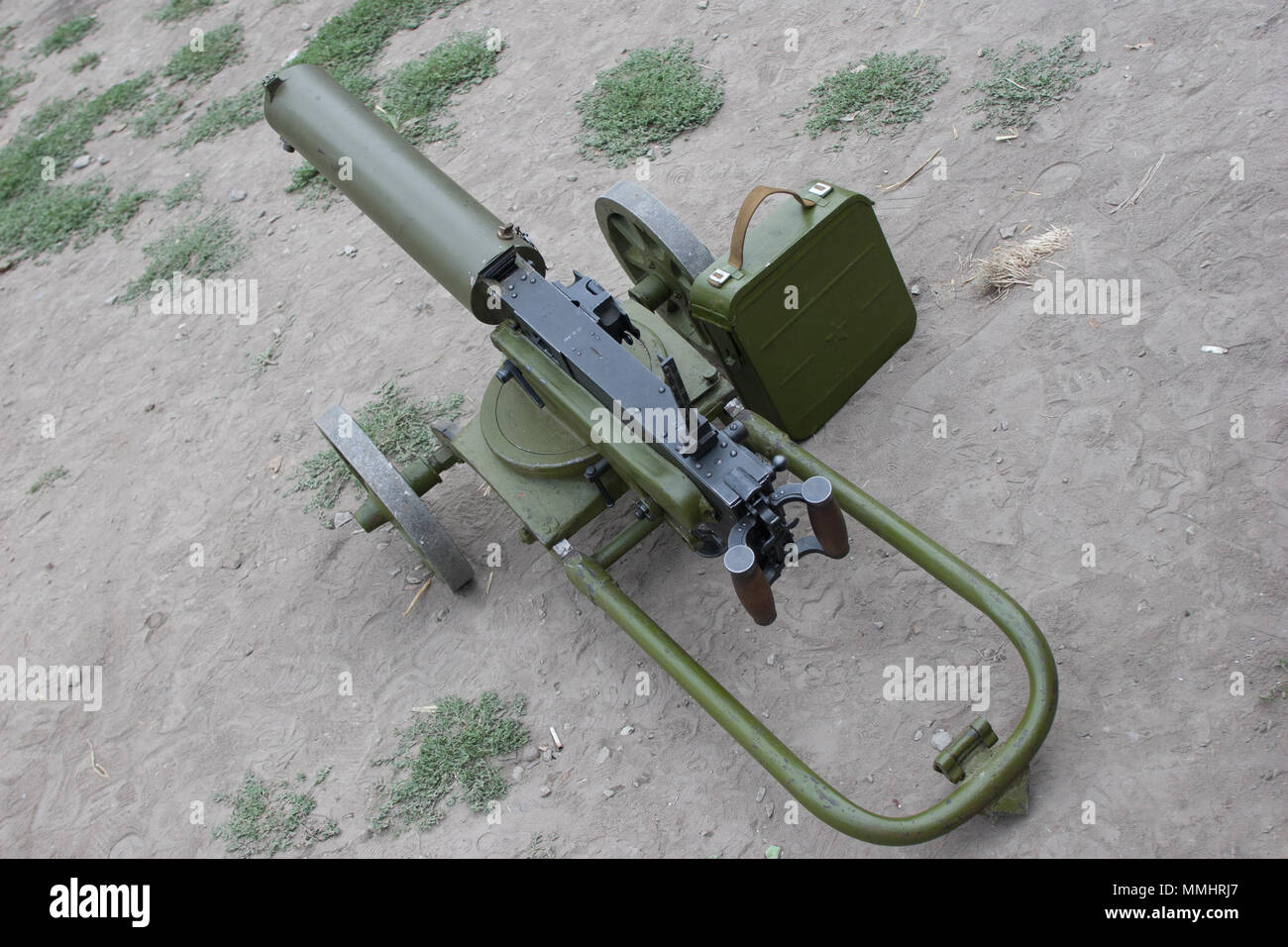 Ww1 machinegun hi-res stock photography and images - Alamy