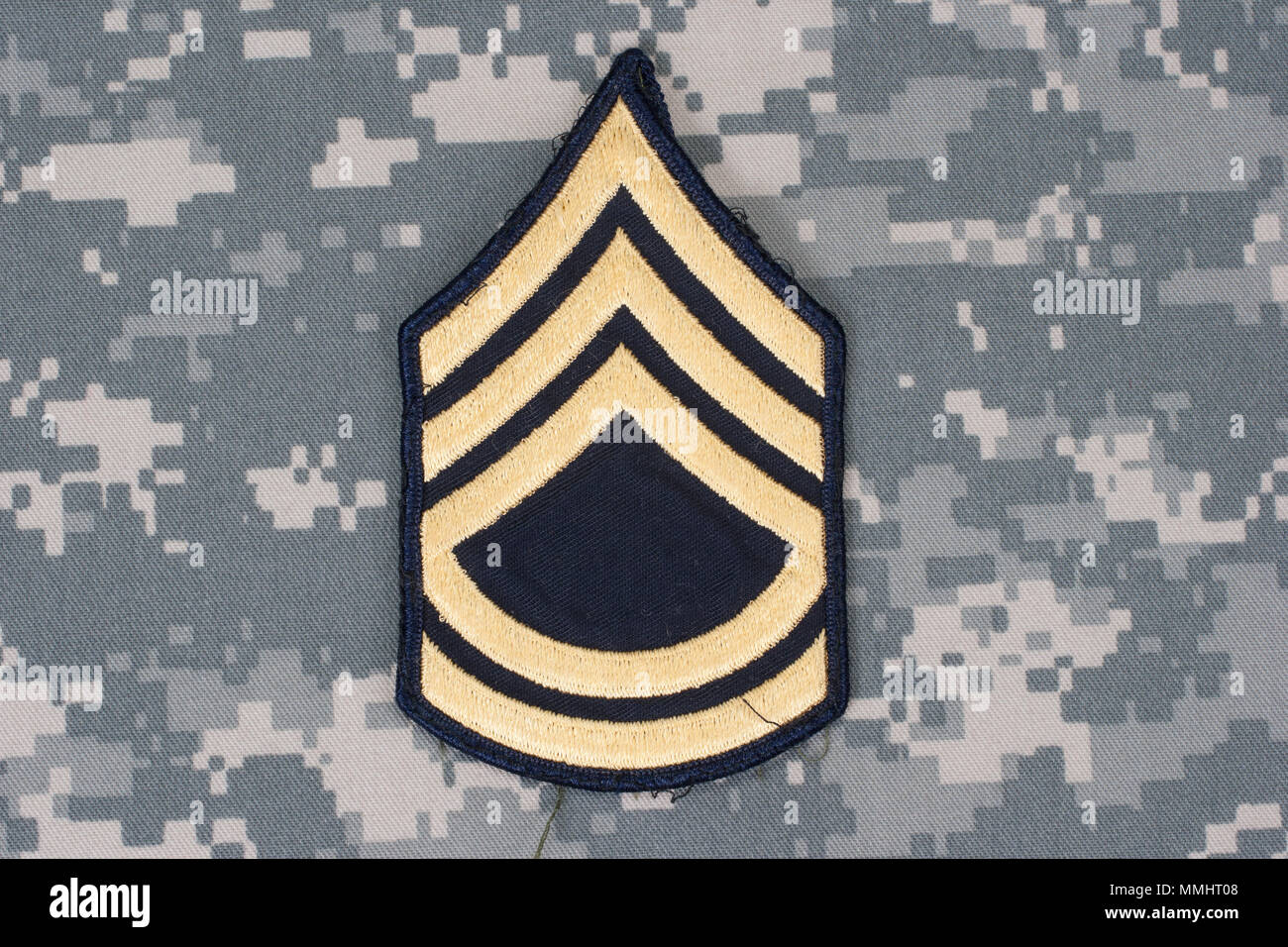 us army uniform with sergeant rank patch Stock Photo - Alamy