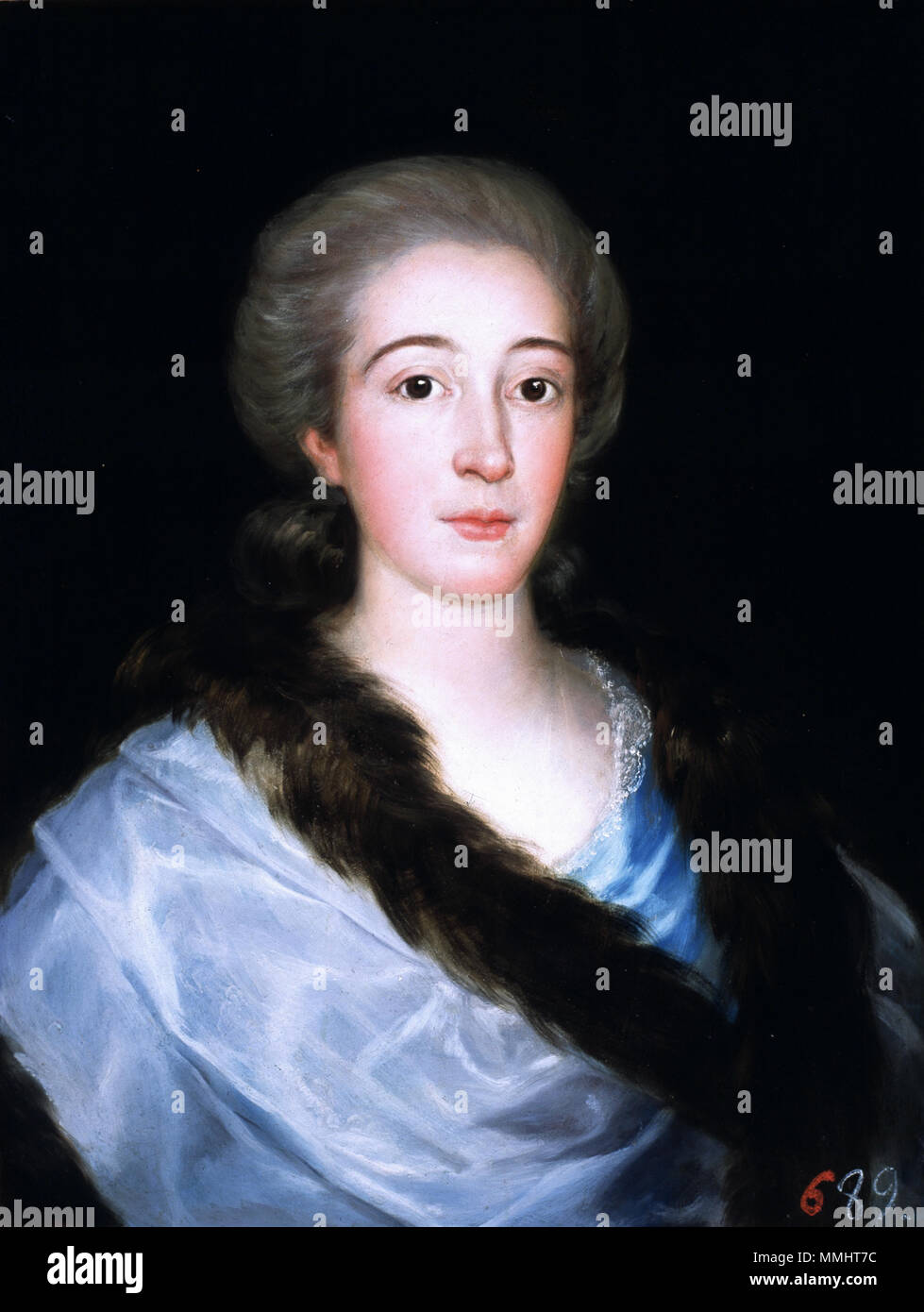 Doña María Teresa de Vallabriga y Rozas (1759-1820) *oil on panel *67.2 ...