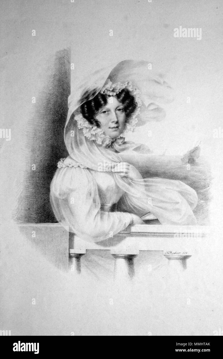 . Deutsch: Caroline Murat, geb. Bonaparte (1782-1839), Königin von ...