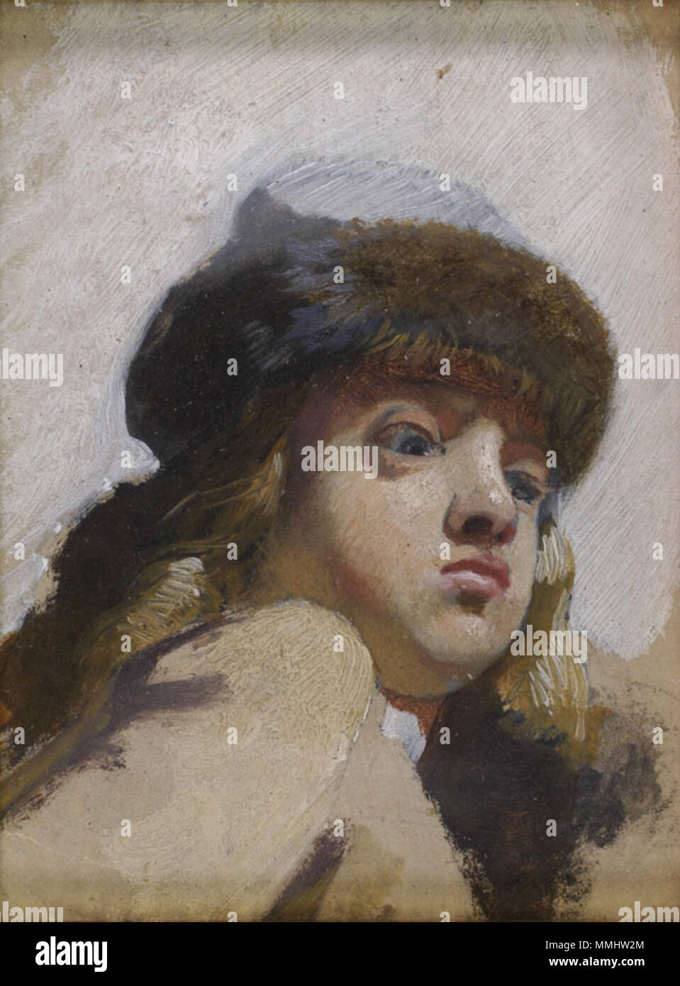 English: Crown Prince Peter. Etude for the painting 'Moscow Uprising of ...