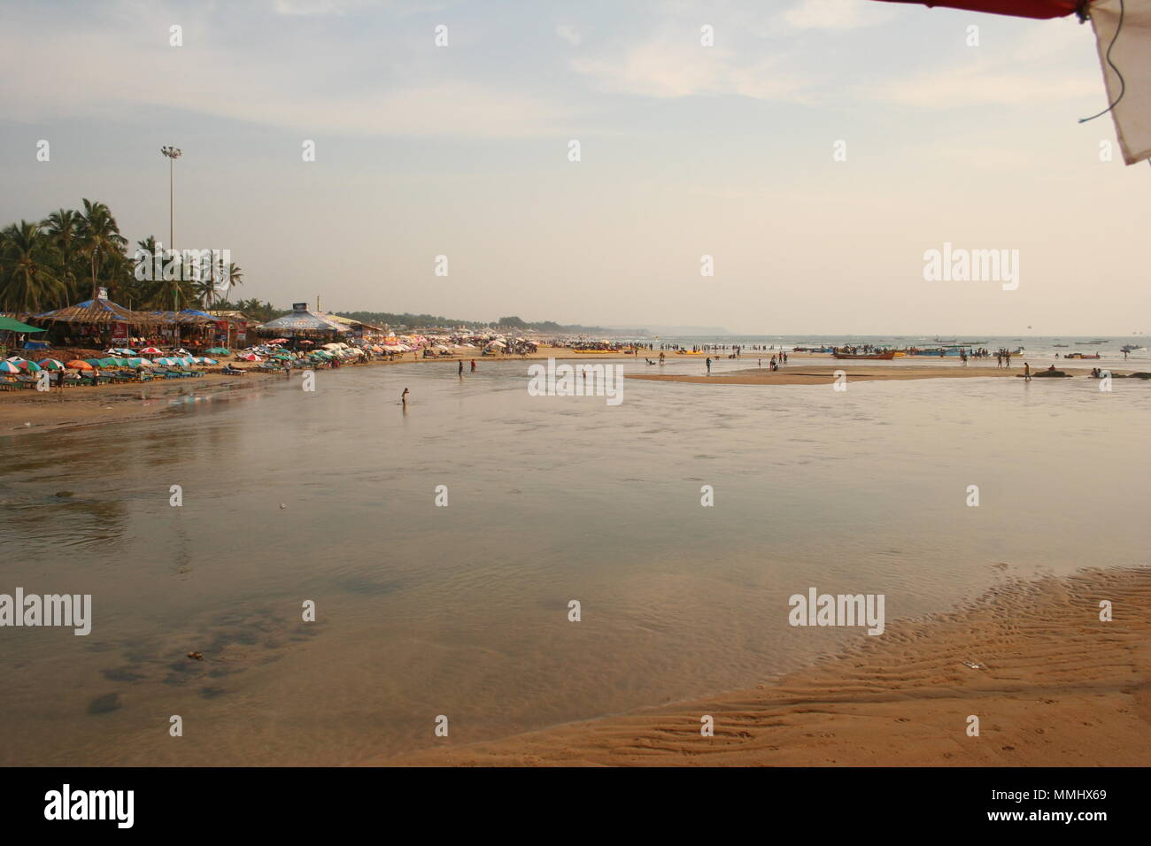 Baga beach and goa hi-res stock photography and images - Alamy