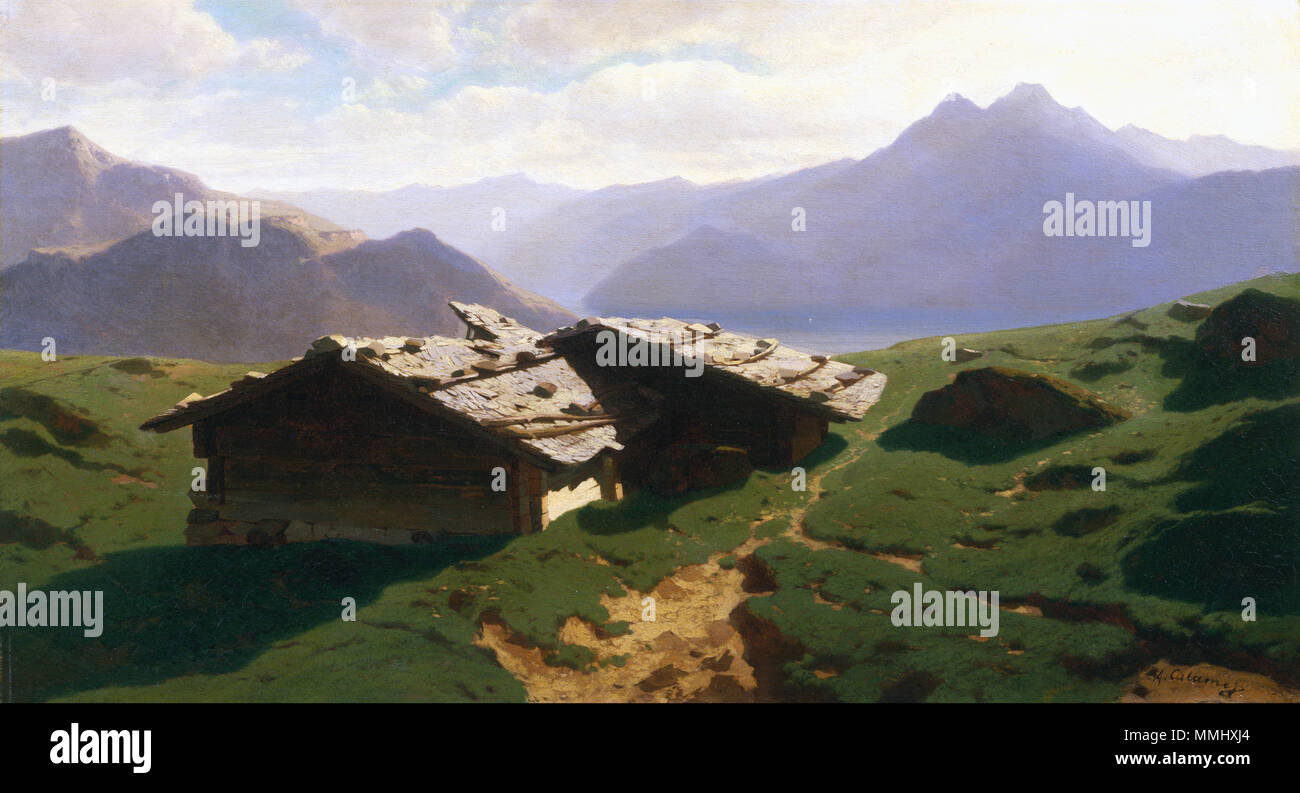 Chalets at rigi hi-res stock photography and images - Alamy