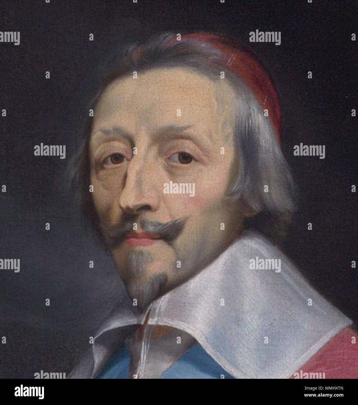 Portrait of Cardinal Richelieu. from 1633 until 1640. Cardinal de ...