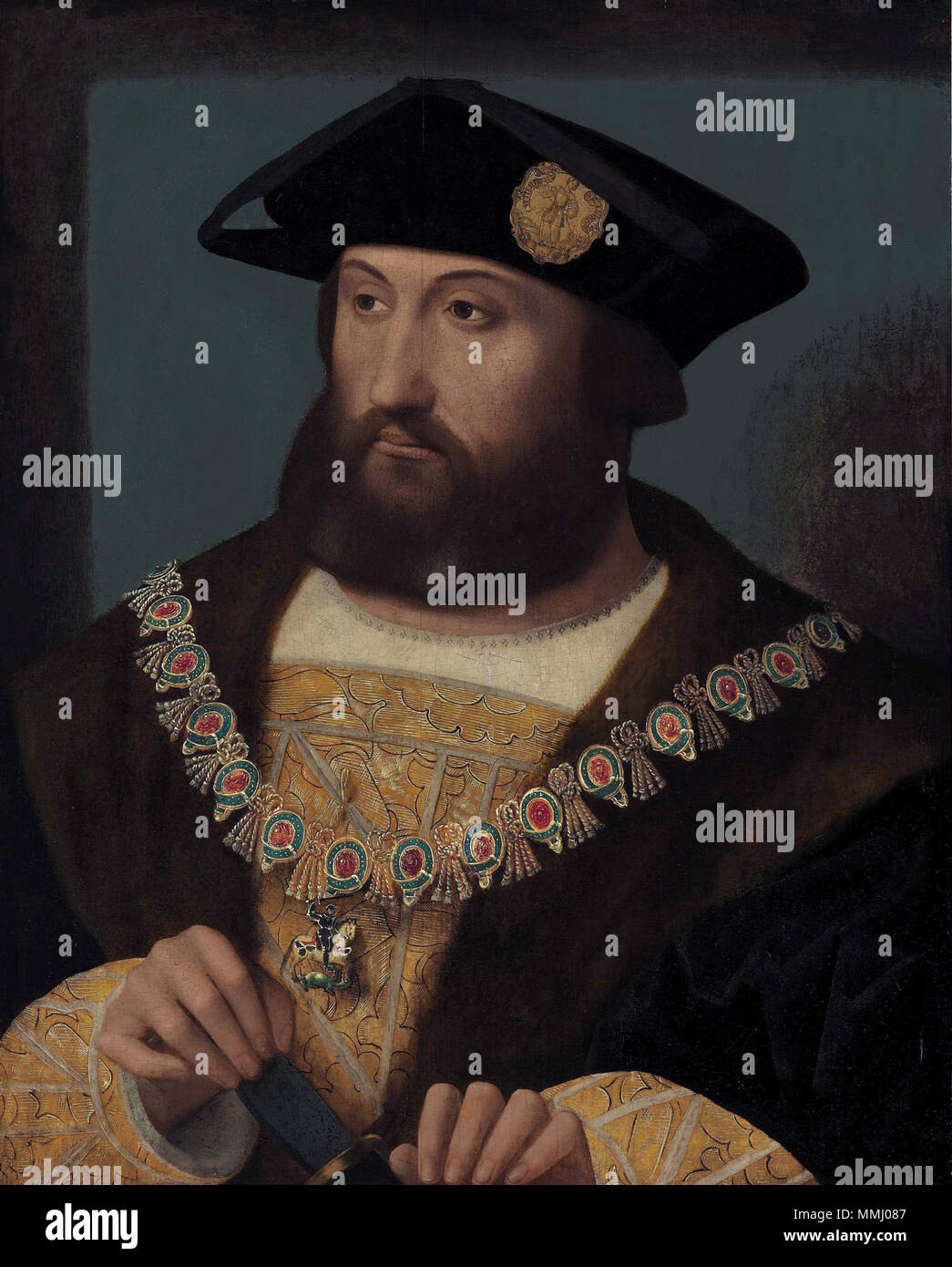 . Master of the Brandon Portrait's name piece Charles Brandon (c 1485 ...