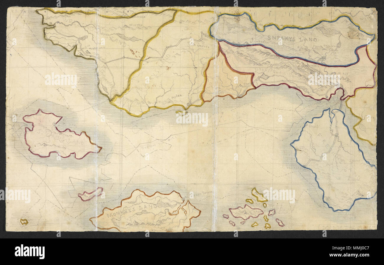 Bronte map hi-res stock photography and images - Alamy