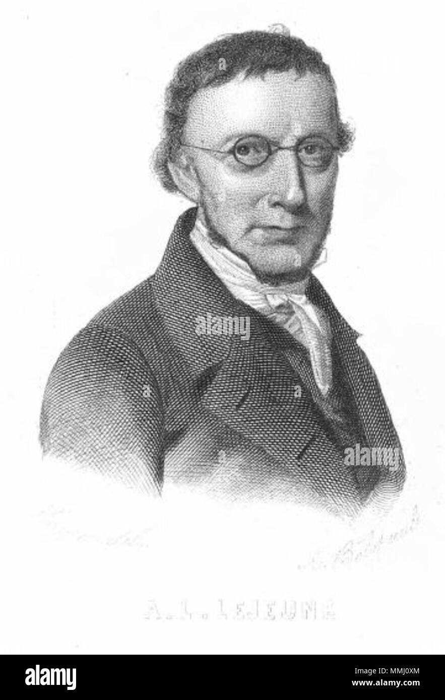 . English: Belgian botanist Alexandre Louis Simon Lejeune (1779-1858 ...