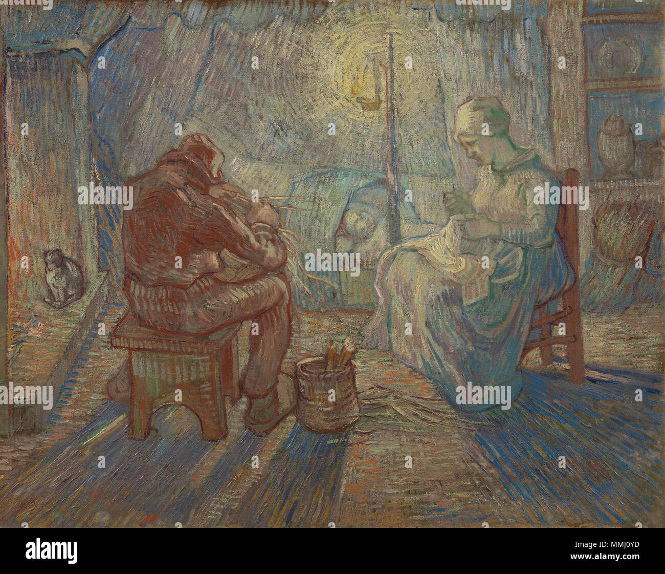 . English: Painting by Vincent van Gogh, 1889 Nederlands: Schilderij ...