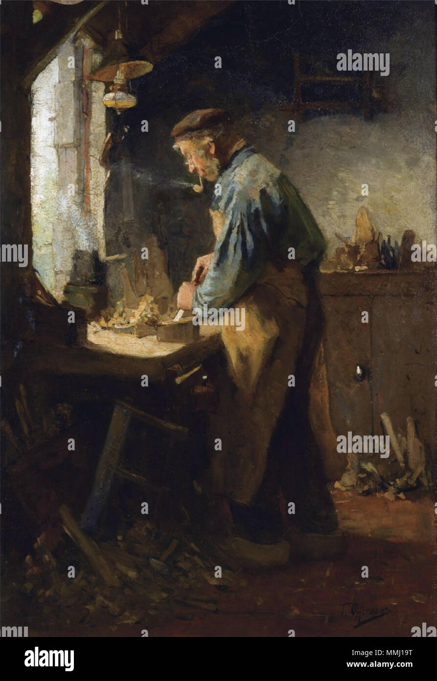 Carpenter 18th century hi-res stock photography and images - Alamy