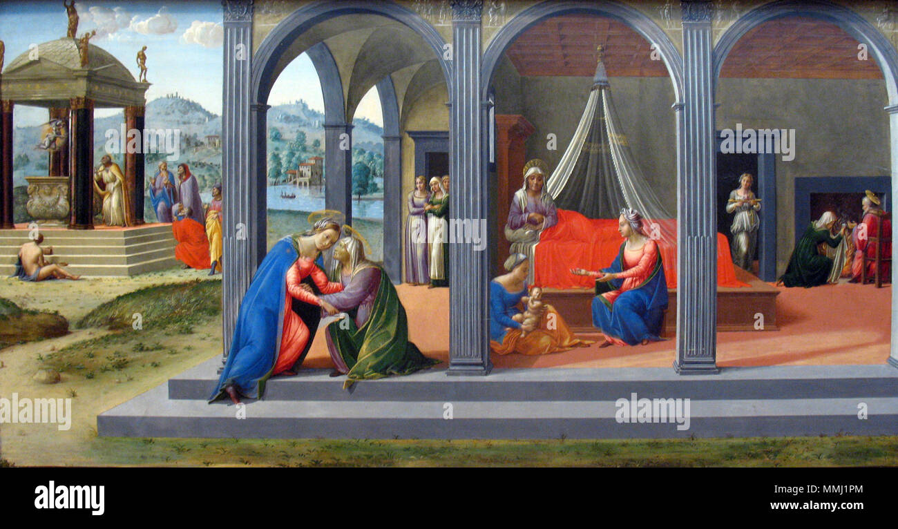 Scenes from the life of saint john the baptist hi-res stock photography and images - Alamy