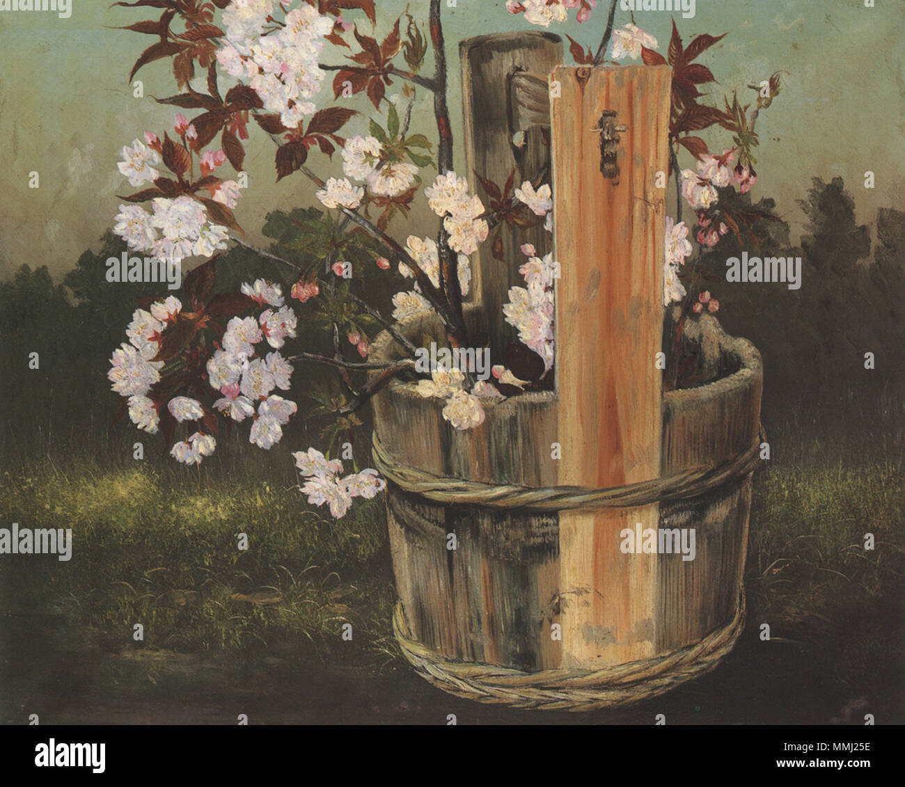 . English: Cherry Blossoms, by Takahashi Yuichi, Kotohiragū, Kotohira ...