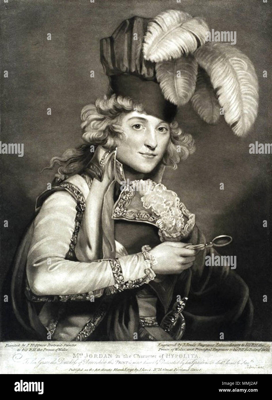 . published [London]: J. Jones, March 1, 1791. Dorothea (Dorothy ...